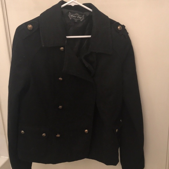 Outer Edge | Jackets & Coats | Black Coat | Poshmark